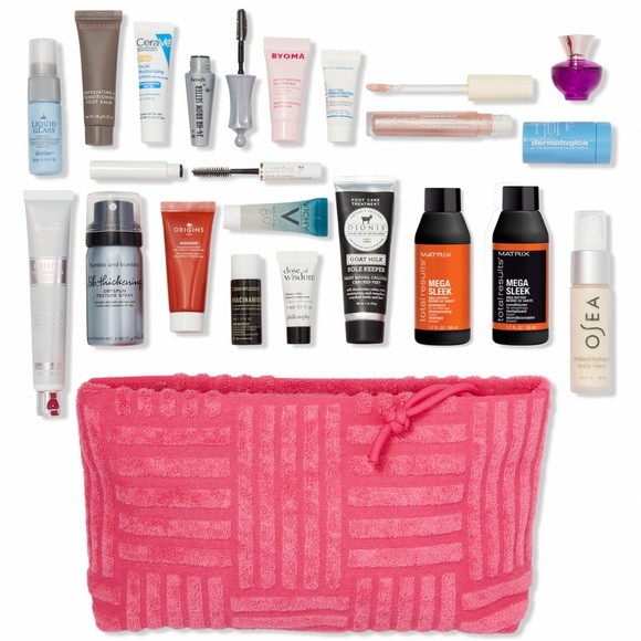 Byoma | Skincare | Nwot Bundle 2 Piece Pink Beauty Bag Makeup Skincare ...